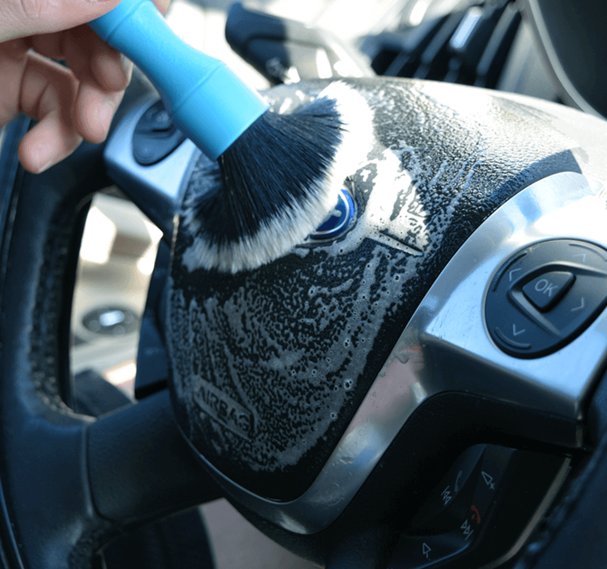 DETAIL FACTORY Detailing Brush (BLUE) Short and Long Handle Kit – Prime ...